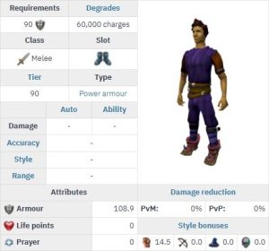 Best Melee Boots in Runescape 3 | Gaming Elephant