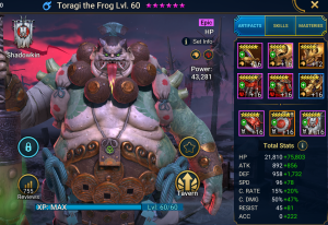 Toragi the Frog Champion Guide | Raid Shadow Legends