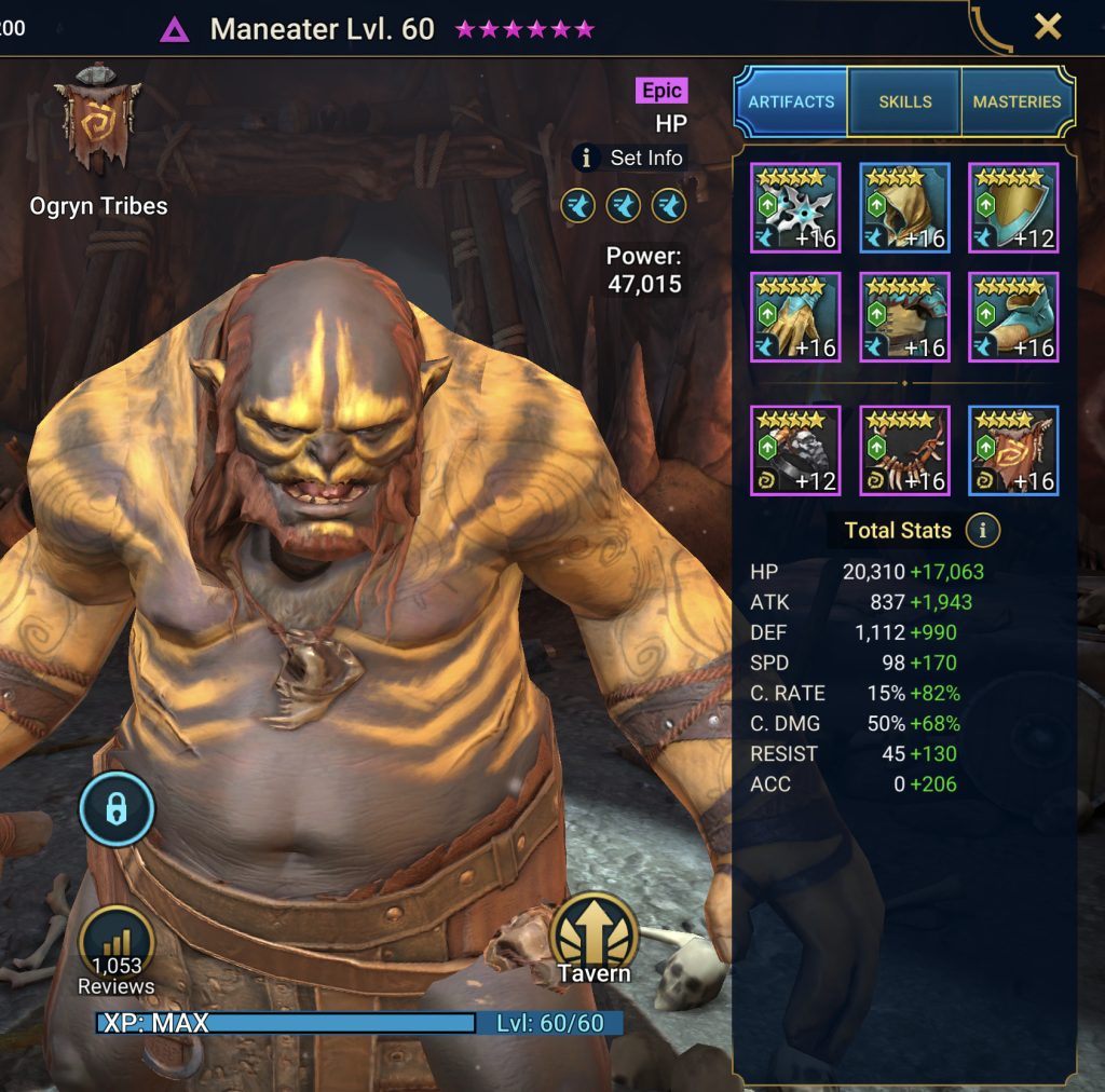 Maneater Champion Guide | Raid Shadow Legends