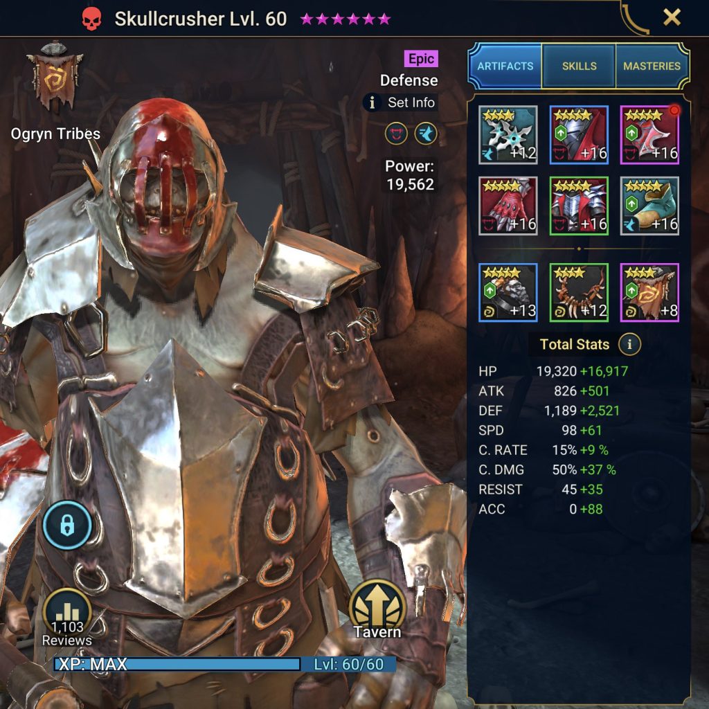 Skullcrusher Champion Guide | Raid Shadow Legends