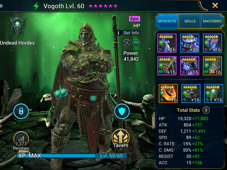 Vogoth Champion Guide | Raid Shadow Legends