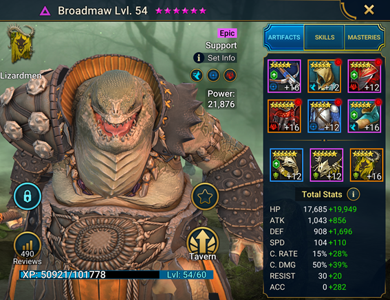 Broadmaw Champion Guide | Raid Shadow Legends