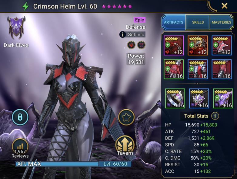 Crimson Helm Champion Guide | Raid Shadow Legends