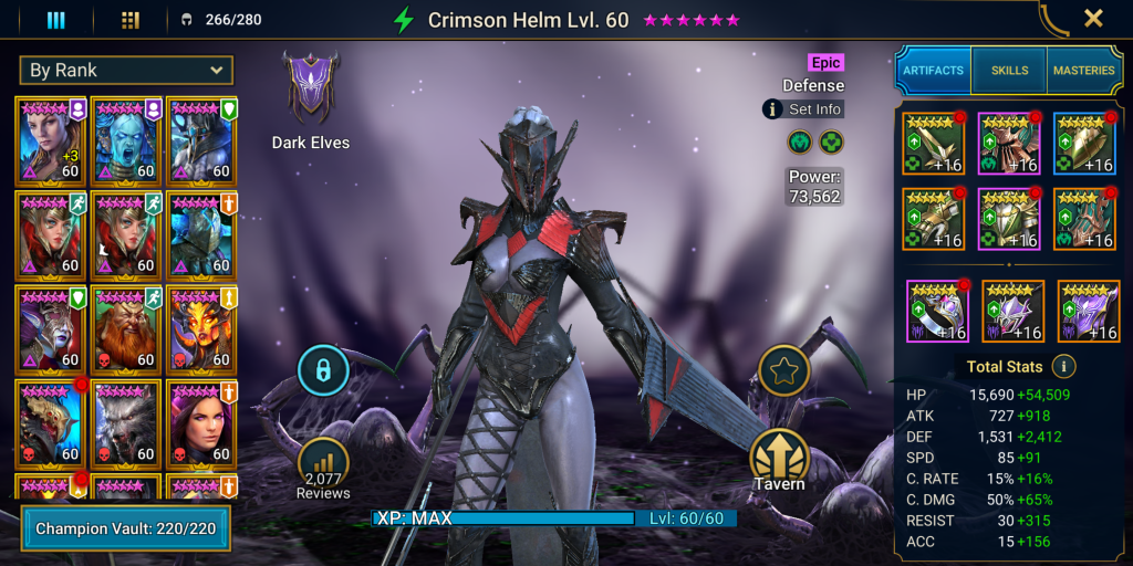 Crimson Helm Champion Guide | Raid Shadow Legends