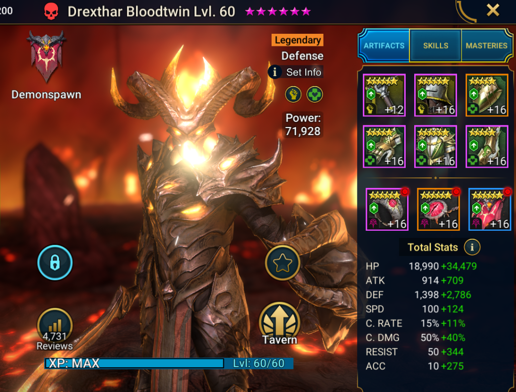 Drexthar Bloodtwin Champion Guide | Raid Shadow Legends