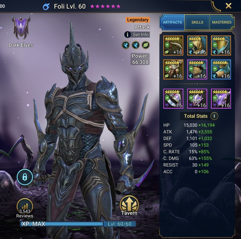Foli Champion Guide | Raid Shadow Legends