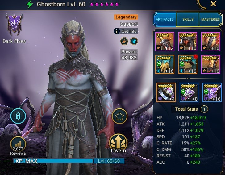 Ghostborn Champion Guide | Raid Shadow Legends