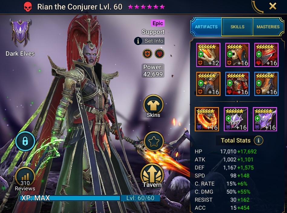 Rian the Conjurer Champion Guide | Raid Shadow Legends