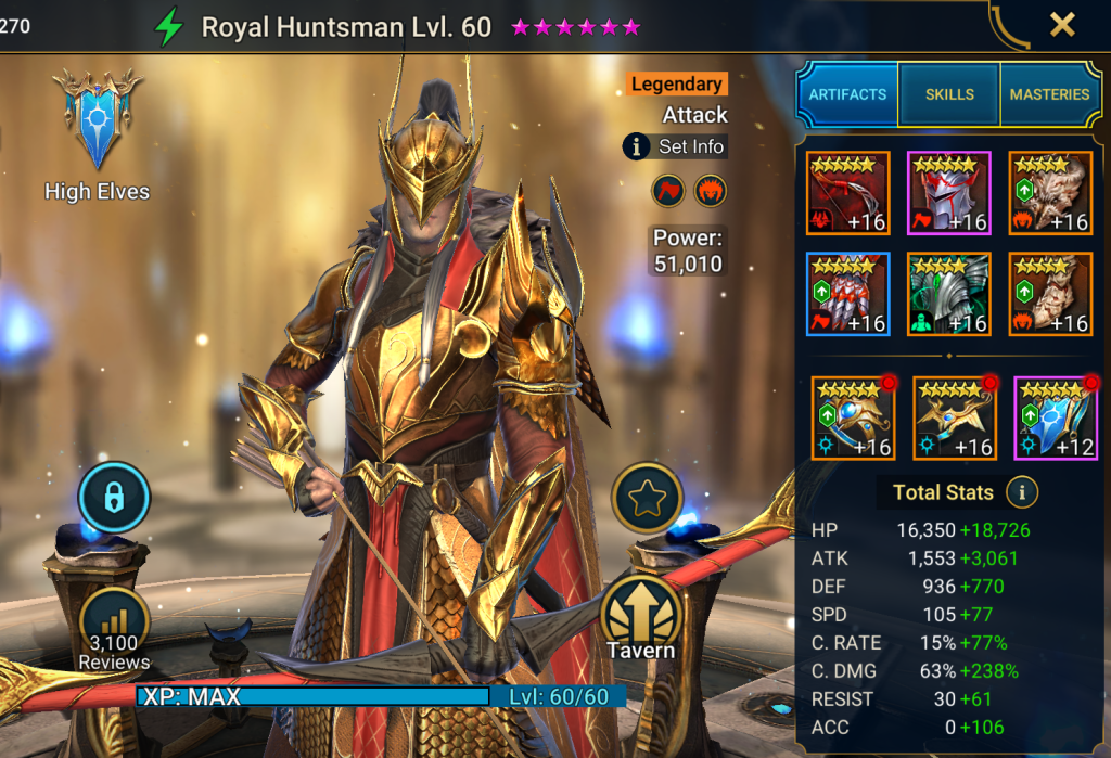 Royal Huntsman Champion Guide | Raid Shadow Legends