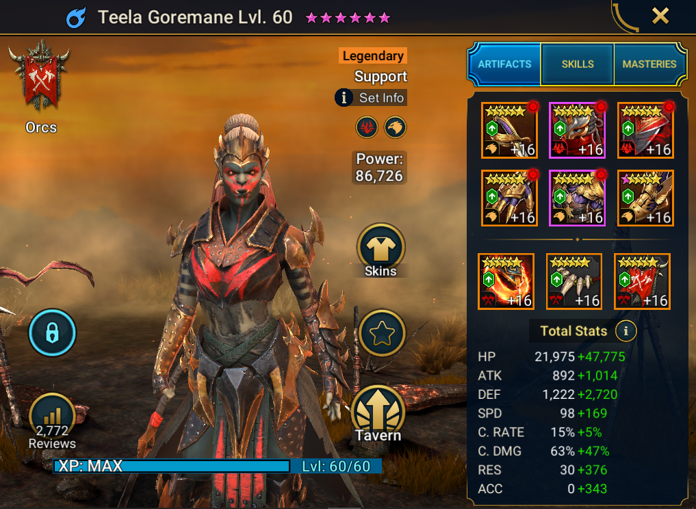 Teela Goremane Champion Guide | Raid Shadow Legends