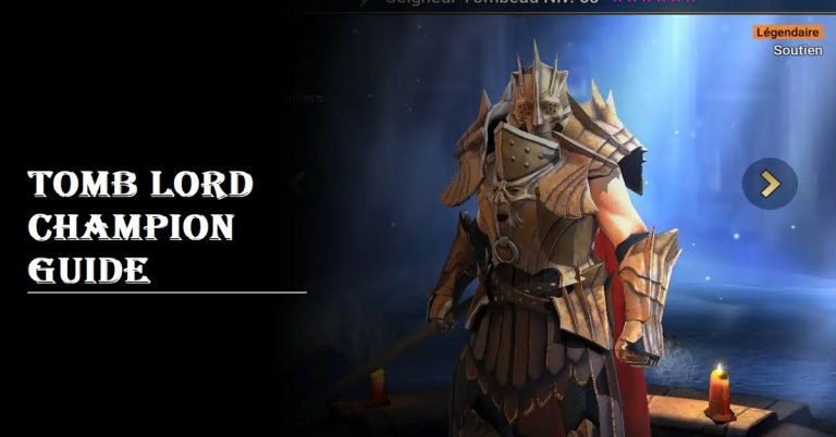 Tomb Lord Champion Guide | Raid Shadow Legends