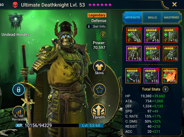 Ultimate Deathknight Champion Guide | Raid Shadow Legends