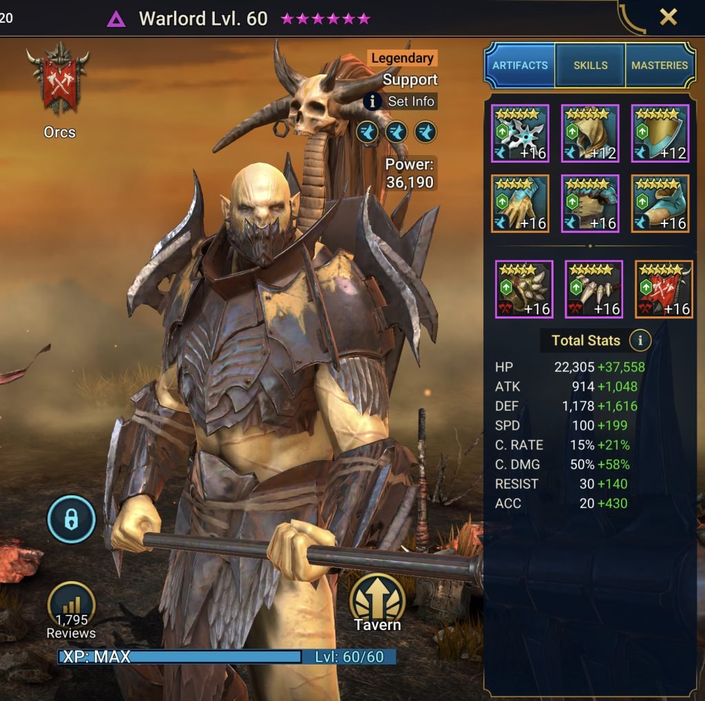 Warlord Champion Guide | Raid Shadow Legends