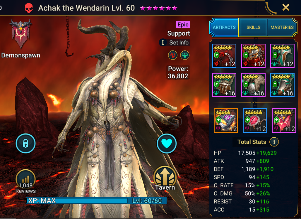 Achak the Wendarin Champion Guide | Raid Shadow Legends