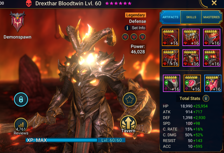 Drexthar Bloodtwin Champion Guide | Raid Shadow Legends