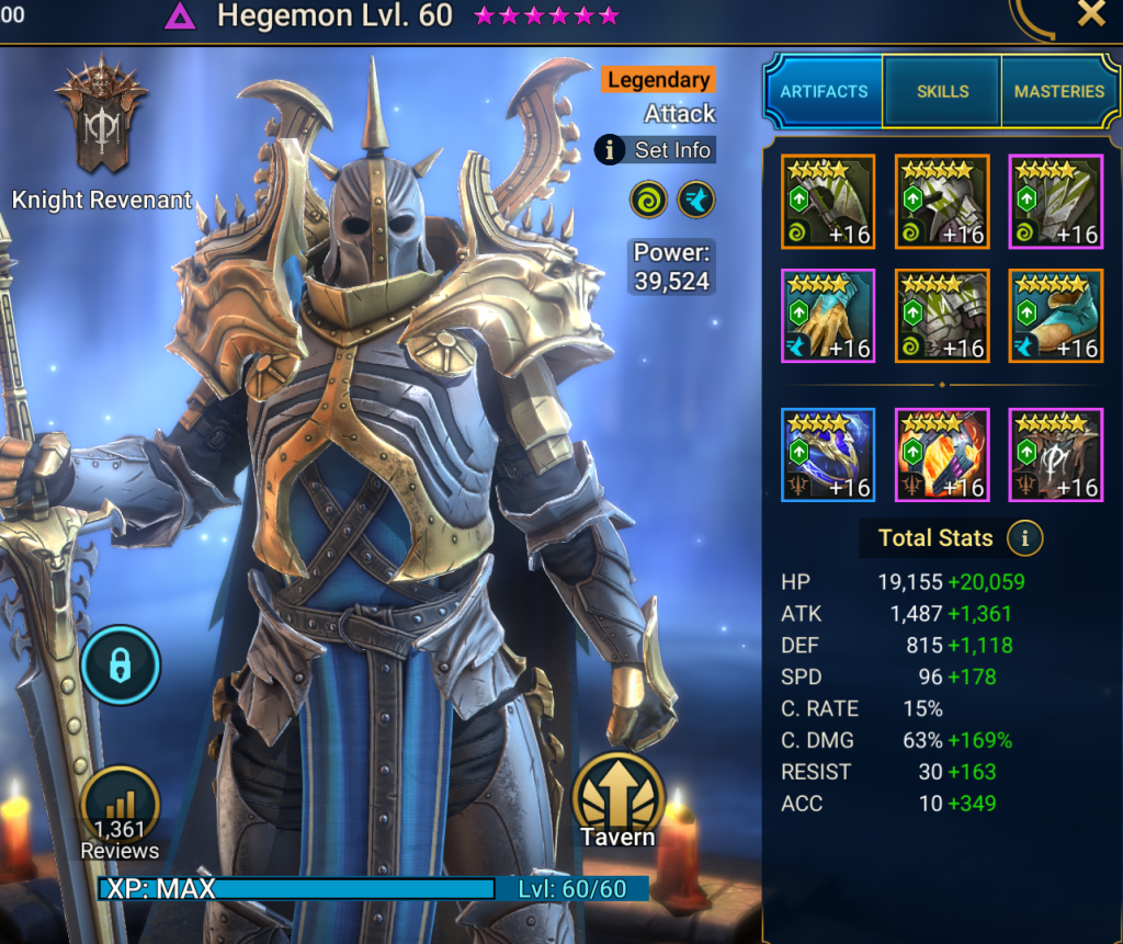 Hegemon Champion Guide | Raid Shadow Legends