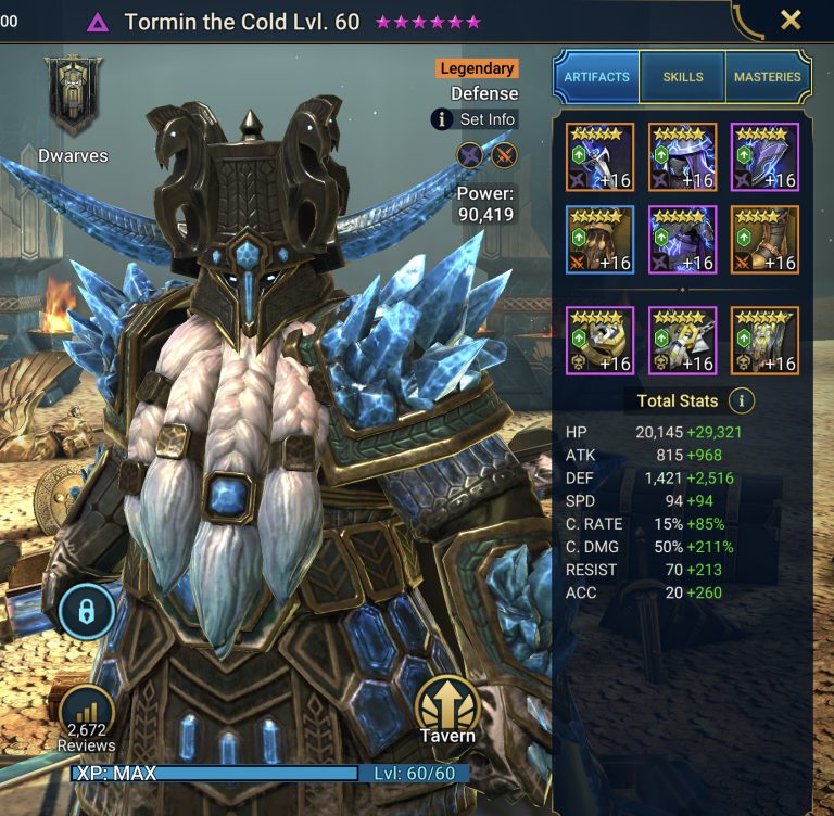 Tormin the Cold Champion Guide | Raid Shadow Legends