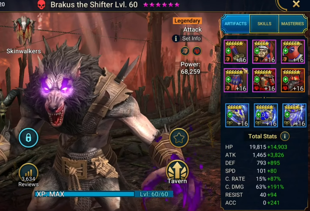 Brakus the Shifter Guide | Raid Shadow Legends