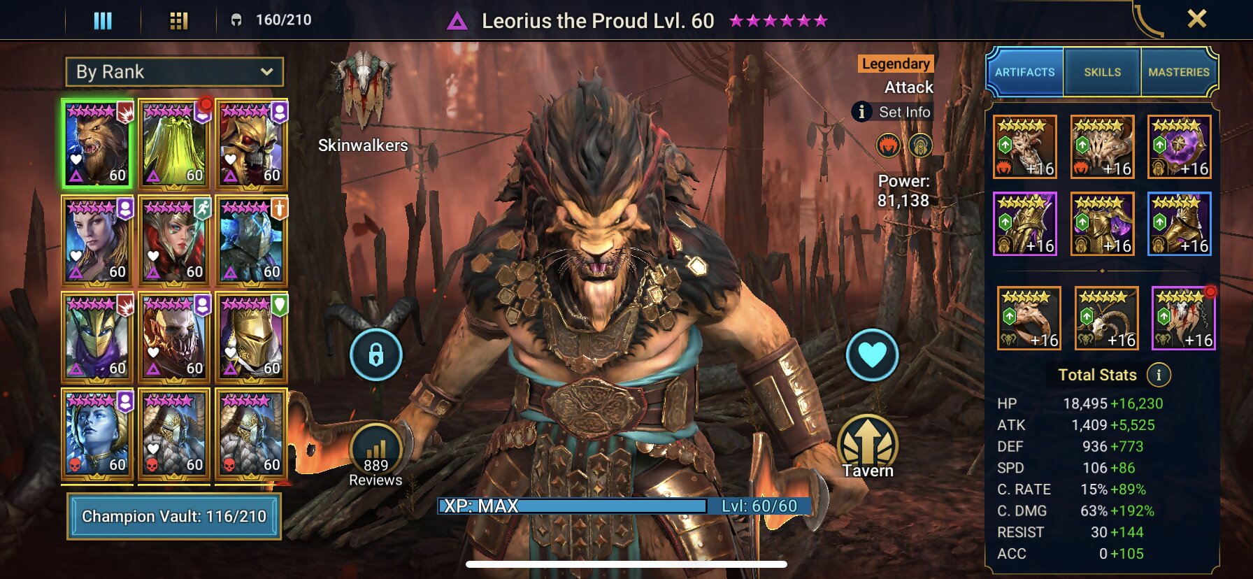 Leorius the Proud Guide | Raid Shadow Legends