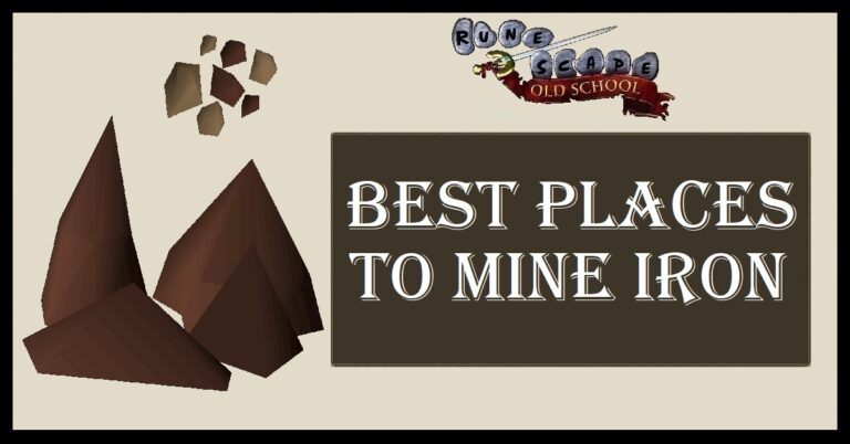 OSRS Best Places to Mine Iron | Location List
