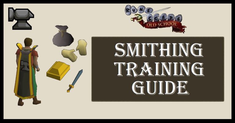 OSRS Smithing Training Guide | Levels 1-99