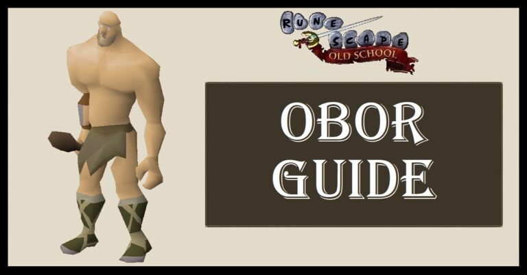 OSRS Obor Guide | Gear & Strategy