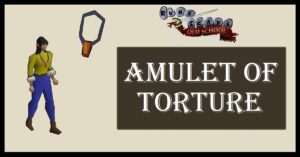 OSRS Amulet of Torture Uses - Is it worth it?