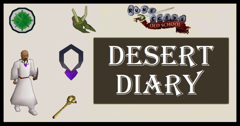 OSRS Desert Diary Guide | Tasks & Rewards