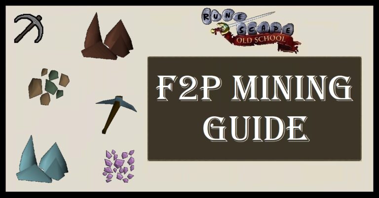 OSRS F2P Mining Training Guide | Free-to-play
