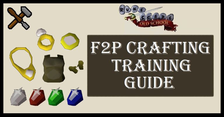 OSRS F2P Crafting Training Guide | Free-to-play