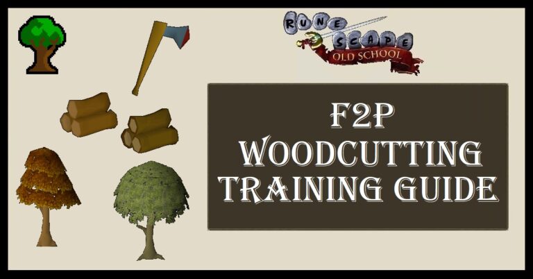 OSRS F2P Woodcutting Training Guide | Free-to-play