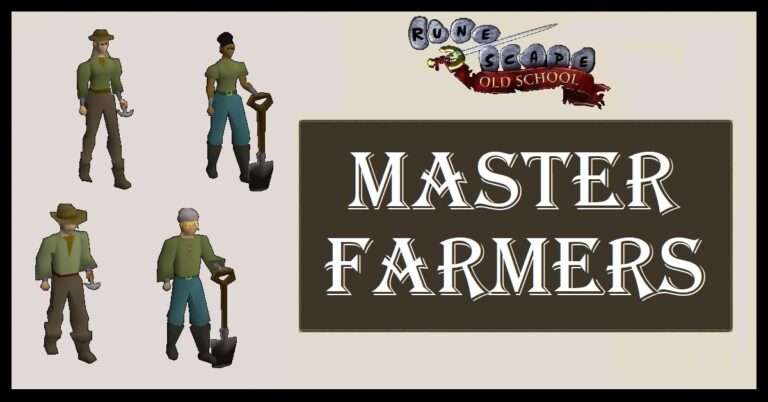OSRS Master Farmers Guide | Method & Xp Rates