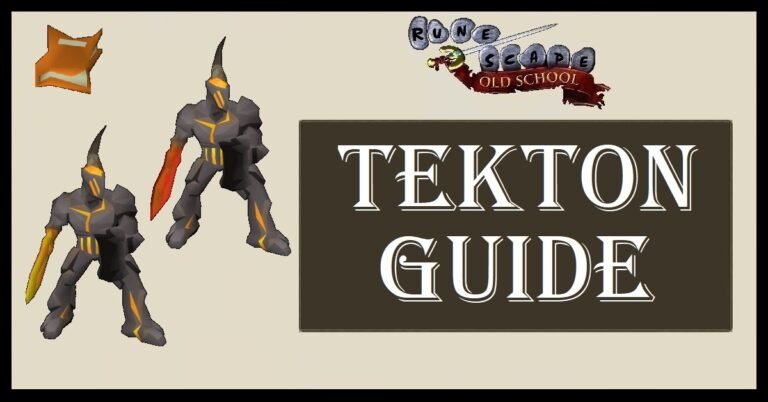 OSRS Tekton Guide | Gear & Strategy