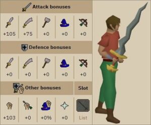 OSRS Best Stab Weapons | Highest Stab Bonus